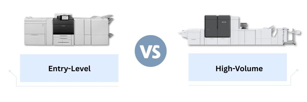 Entry-Level vs. High-Volume Production Printers: Which One Is Right for Your Business? | STP Texas